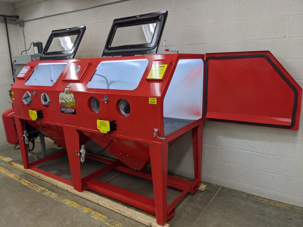 ABRASIVE MEDIA SAND BLASTER BB2296 LED-BVR-PR-HV-FL