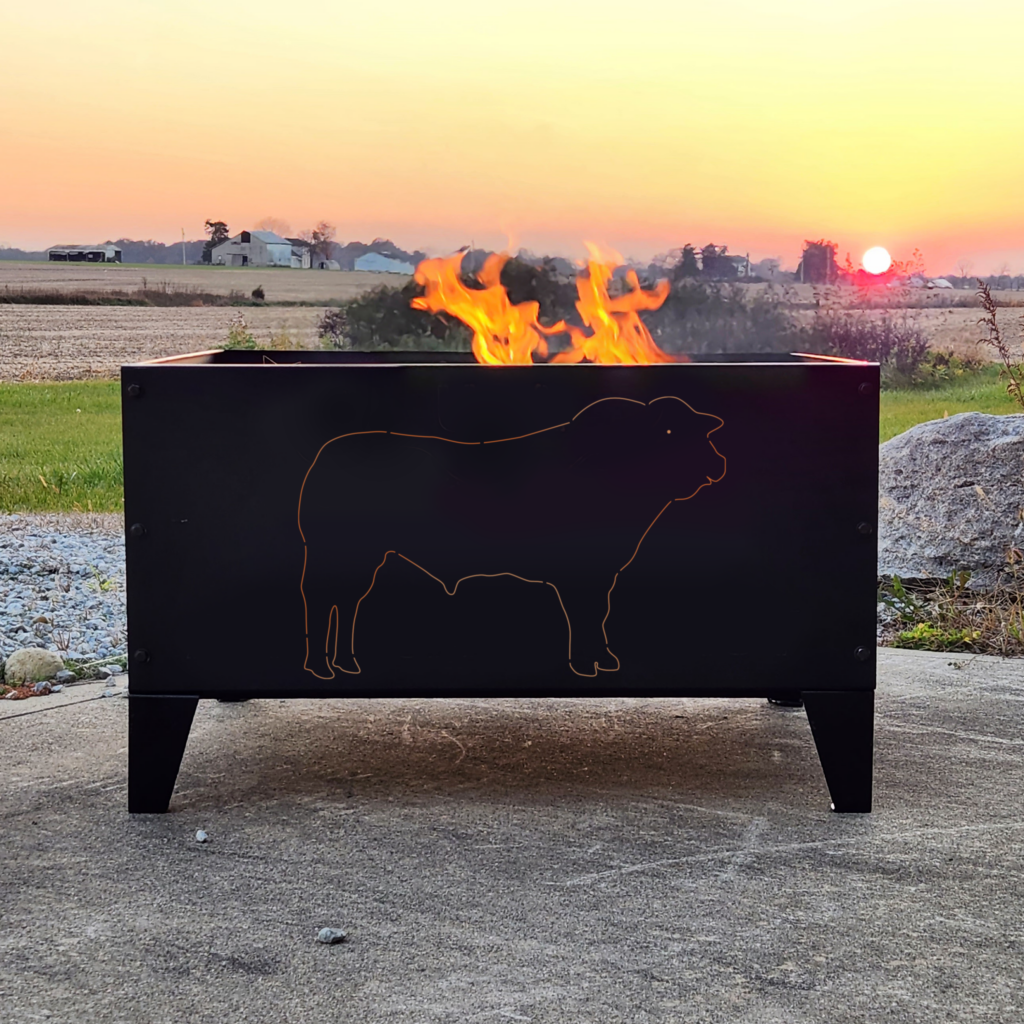 Custom Firepit- BULL,DAIRY COW,HORSE,MULE | BADBOY Blasters